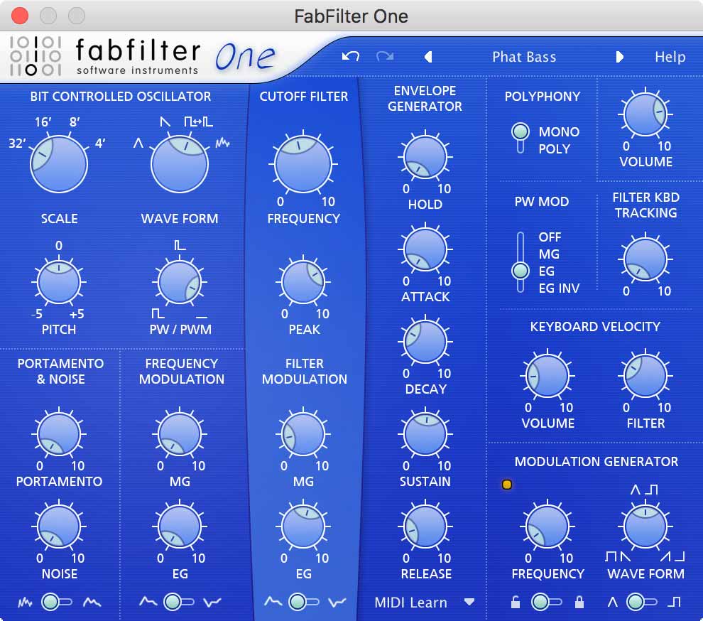 FabFilter One – comandodelaudio.com